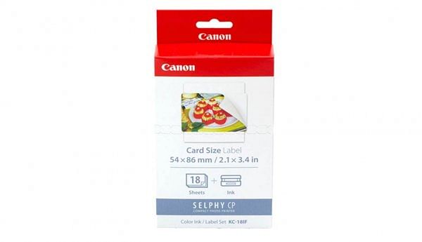 Buy Canon Selphy Card Size Label Ink & Paper [KC18IF] - MyDeal Australia