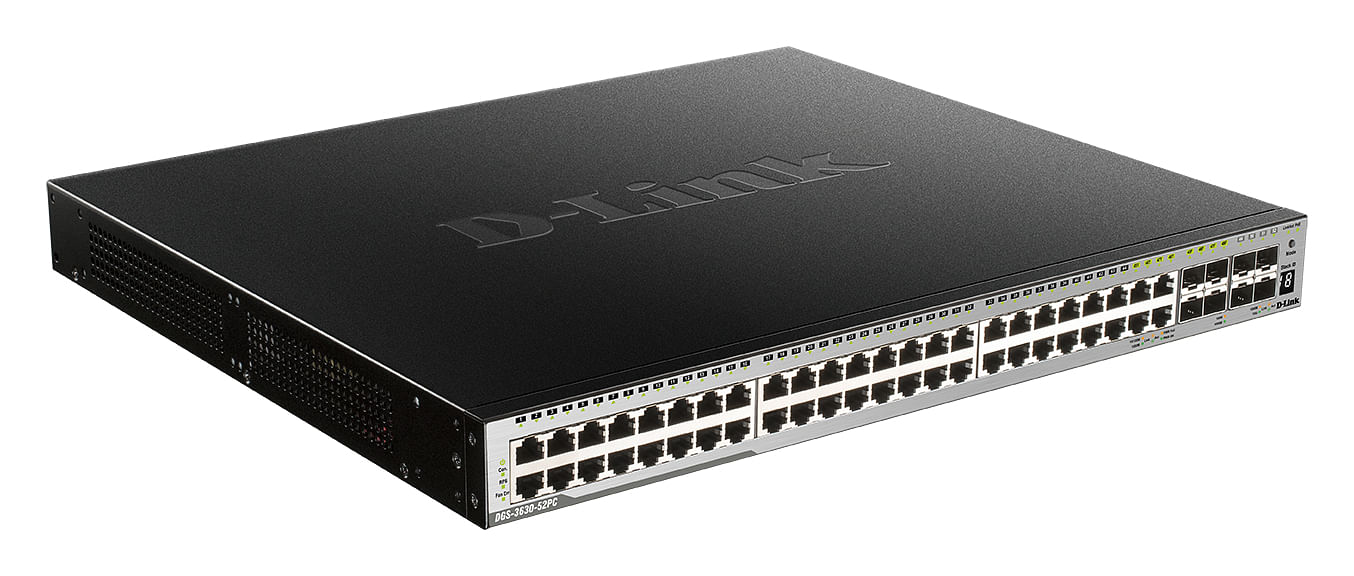 Buy D-Link DGS-3630-52PC 52-Port Gigabit xStack Layer 3+ Managed ...