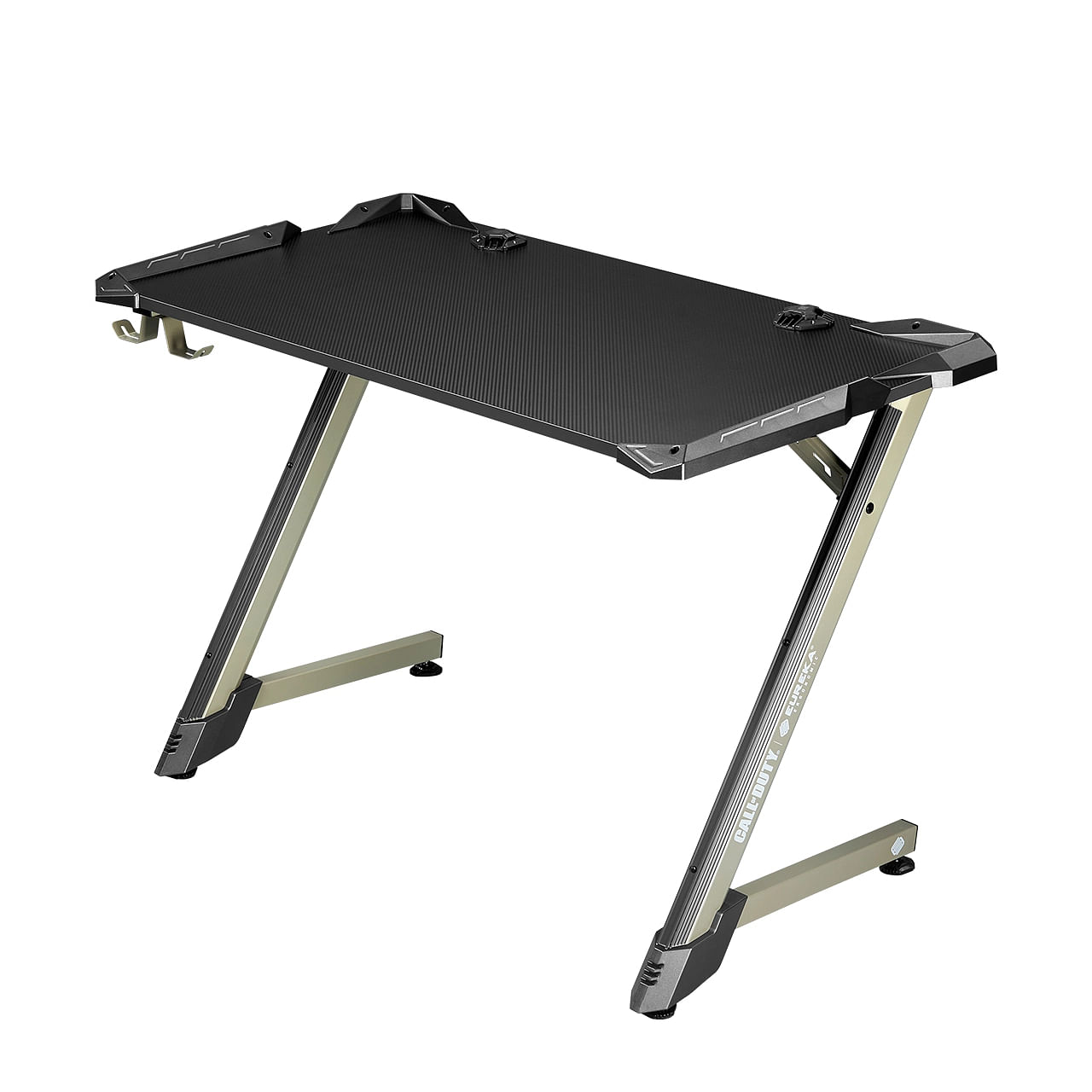 Buy Eureka Call of Duty UAV Rectangular Z-Legs Gaming Desk [COD-002-GB ...