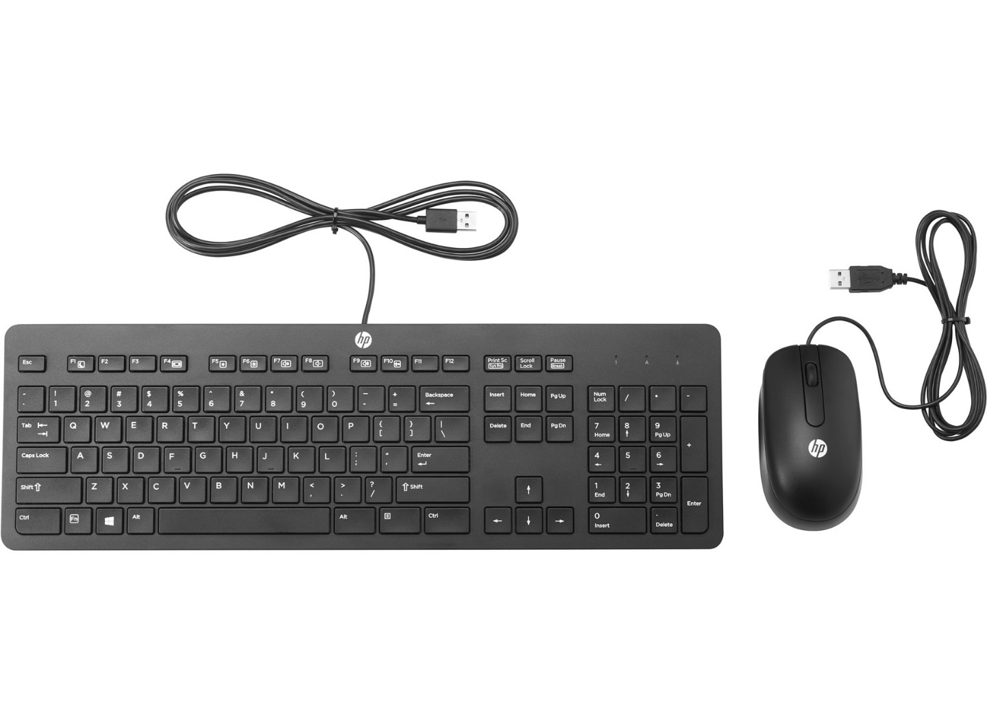 Buy HP Slim USB Keyboard and Mouse Combo [T6T83AA] - MyDeal Australia