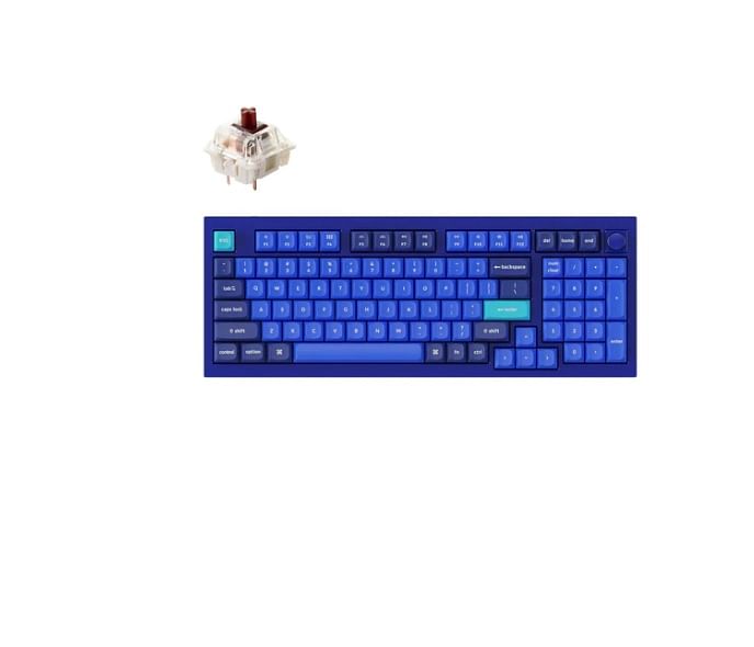 Buy Keychron Q5 QMK Custom Fully Assembled Knob, Navy Blue A, Gateron G ...