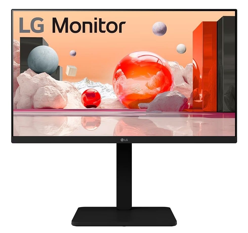 Buy LG 24BA550-B 24" FHD IPS 100Hz USB-C Height Adjustable Monitor ...