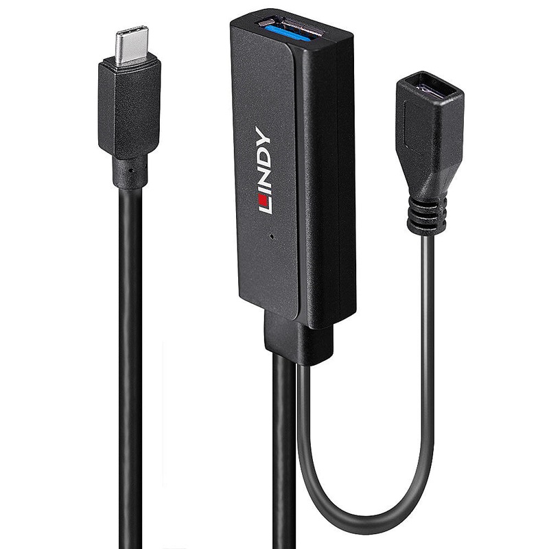 Buy Lindy 3m USB 3.2 Gen 1 Active Extension USB-C to USB-A [43352] - MyDeal