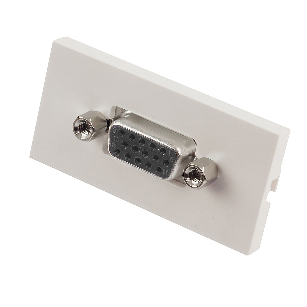 Buy Lindy VGA Snap-In Module With HD15 Female/Female Coupler [60480 ...