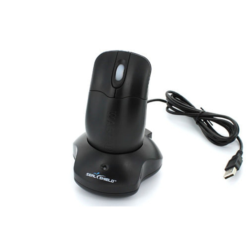 Buy Seal Shield Wireless USB Optical Waterproof Mouse - Black [STM042WE ...