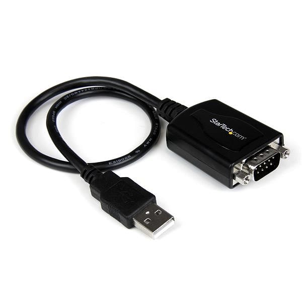 Buy StarTech 1 ft USB to RS232 Serial DB9 Adapter Cable with COM ...