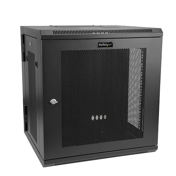 Buy StarTech 12U Server Rack Enclosure with Hinge - Wall Mount Rack ...