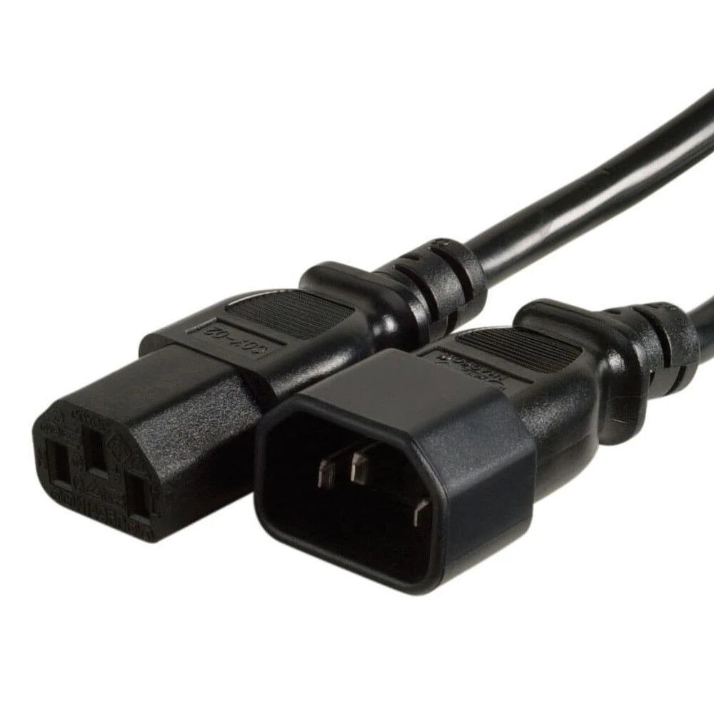 Buy Alogic IEC C14 to IEC C13 Power Cable (Male to Female) Extension Cord - 1m Length - MyDeal ...