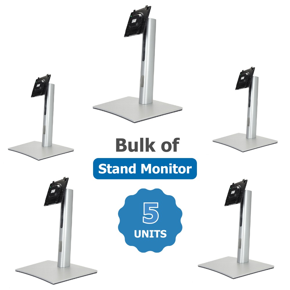 Buy Bulk of 5x Dell P3424WEB Round Monitor Stand – Height Adjustable ...