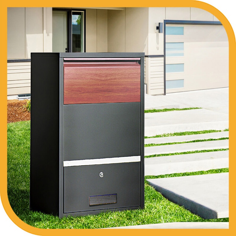 Buy Groverdi Parcel Box Letter Box Package Slot Drop MailBox Security ...