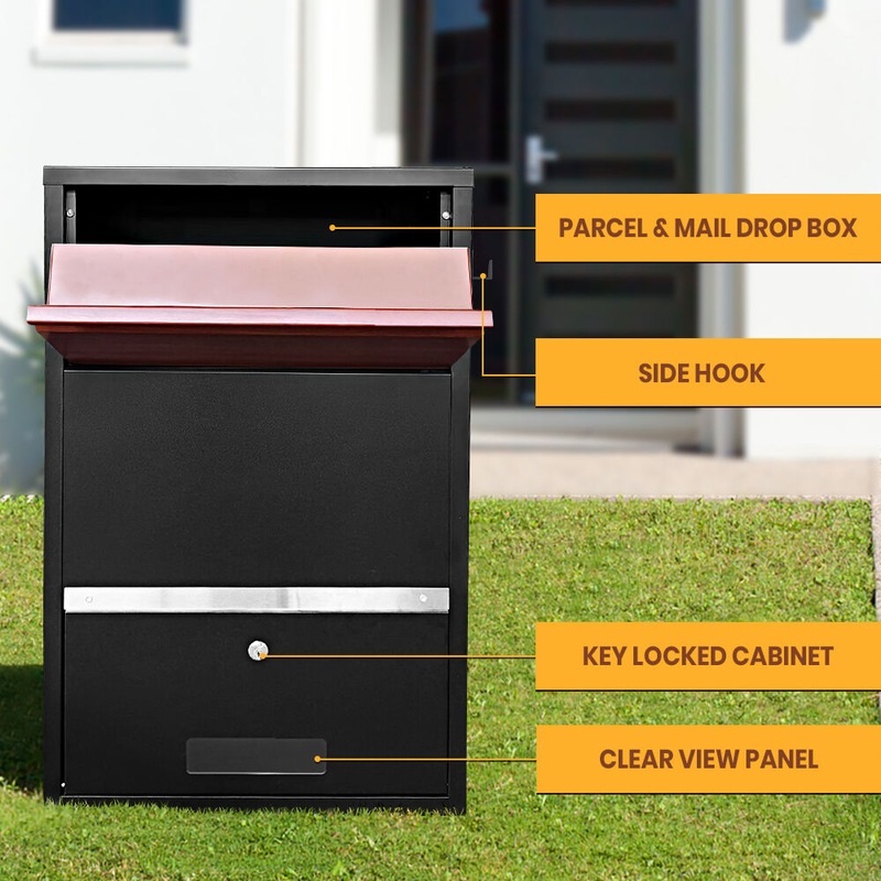 Buy Groverdi Parcel Box Letter Box Package Slot Drop MailBox Security ...