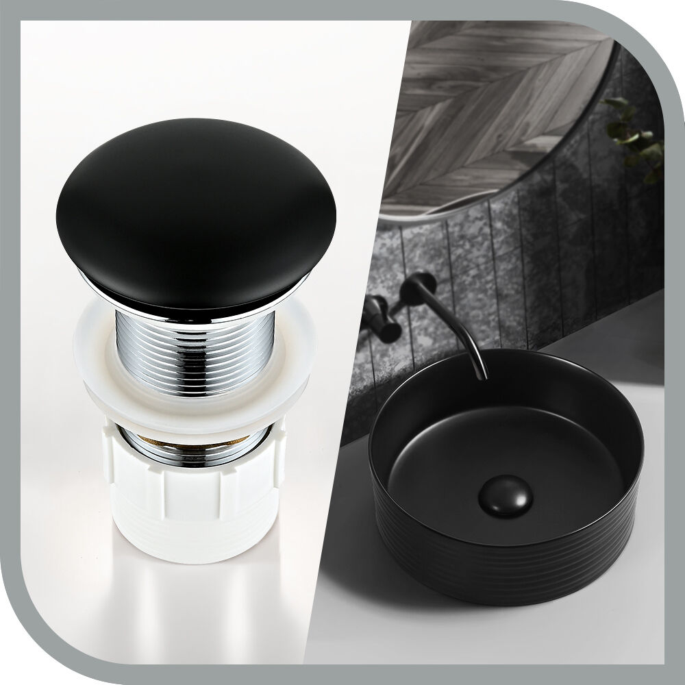 Buy Simplus WaterMark Pop Up Overflow Waste Basin Vanity Sink Push Plug ...