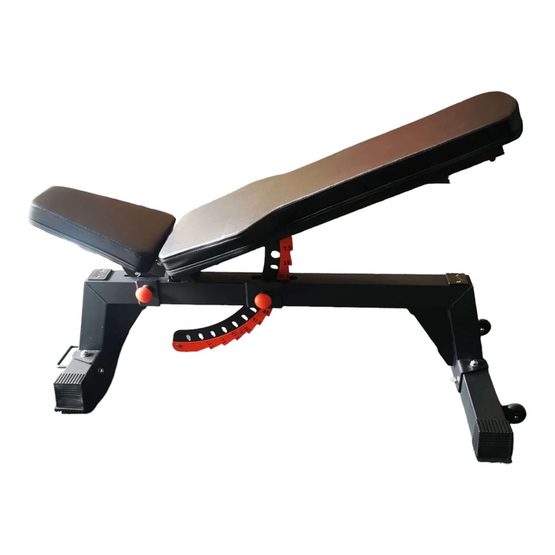 Buy Commercial Adjustable Heavy Duty Bench - MyDeal