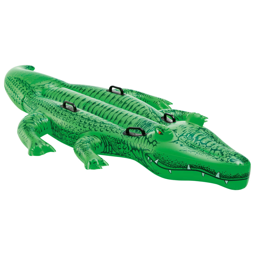 Buy Intex Giant Gator Ride-On 203x114 cm - MyDeal Australia