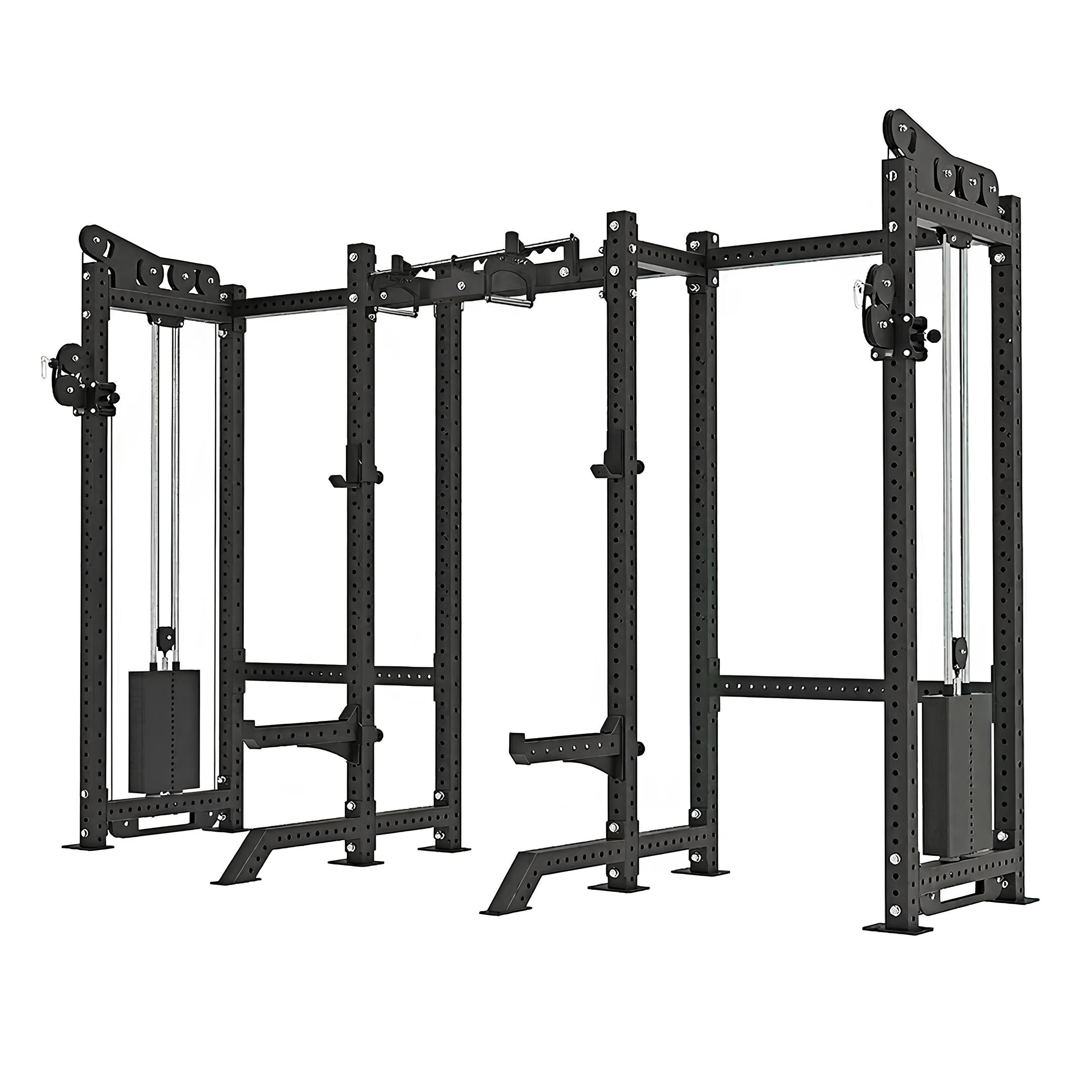 Buy DualMax Power Rack Modular Power Rack System Pin Loaded Cable ...