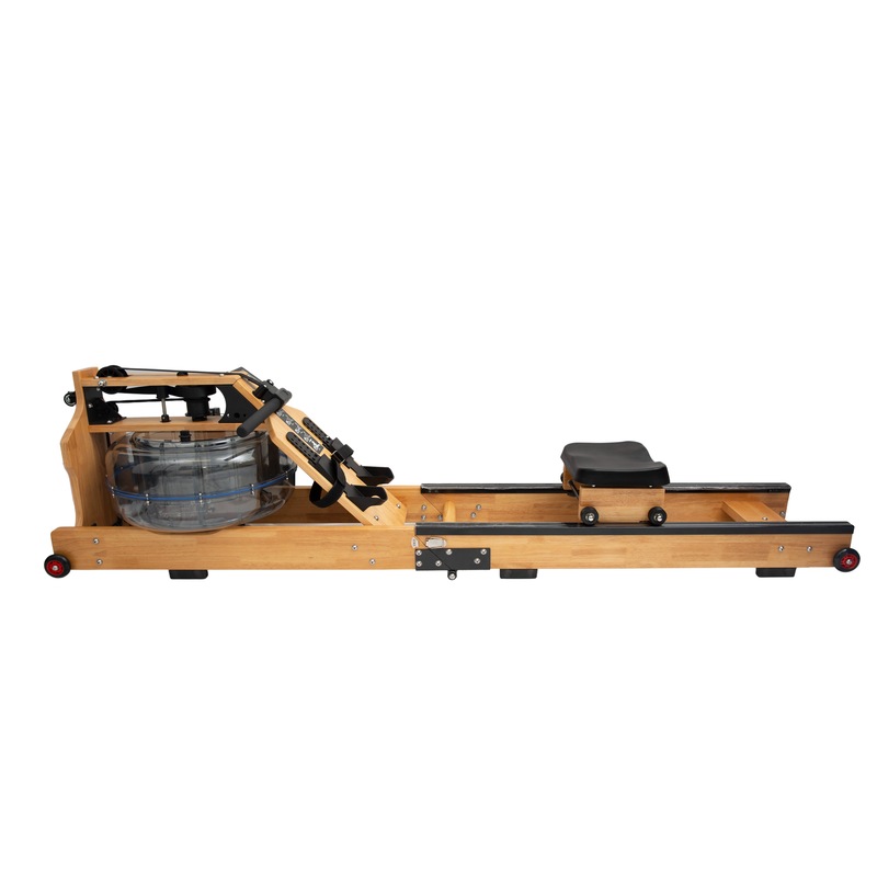 Foldable Wooden Water Rowing Machine With Adjustable Resistance ...