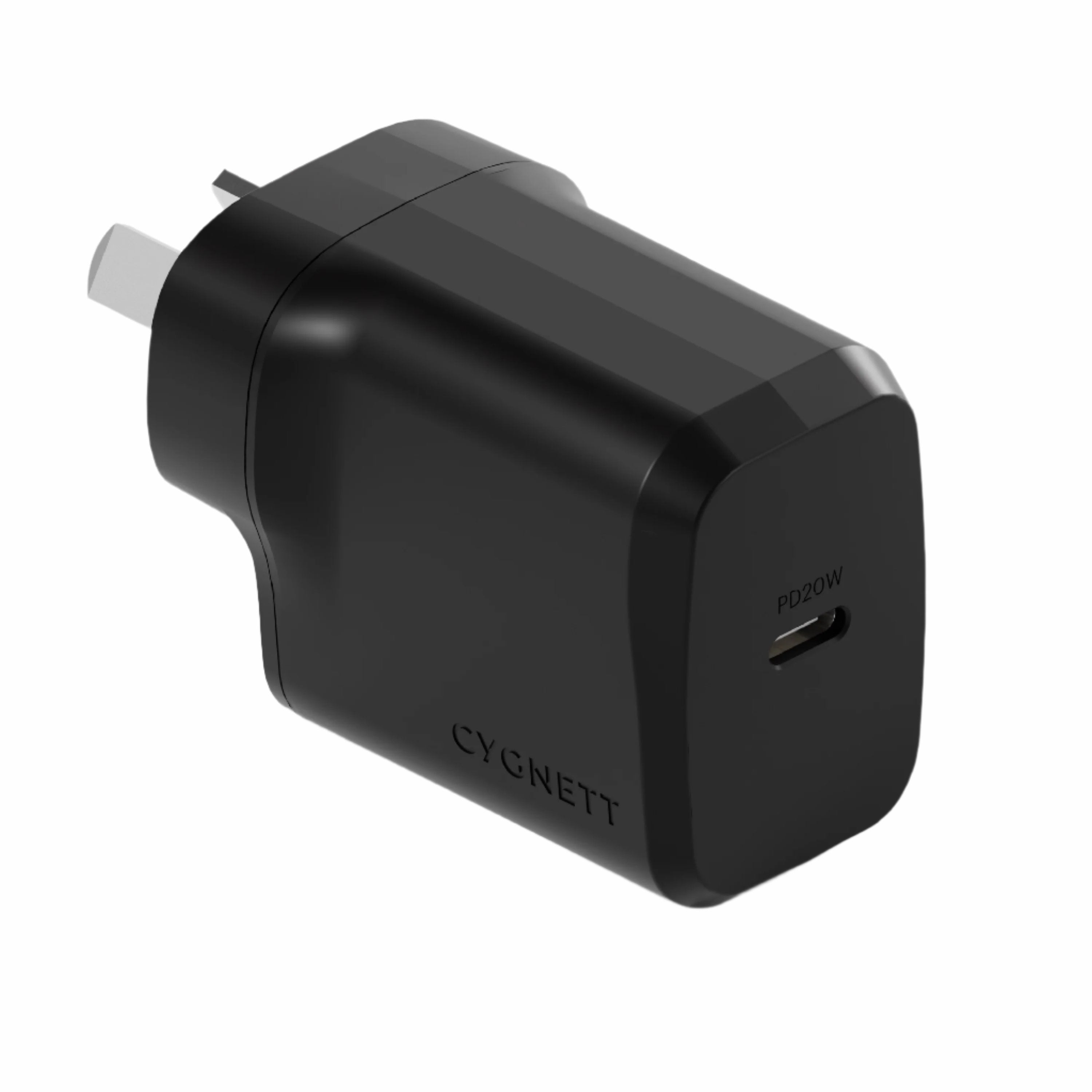 Buy Cygnett PowerPlus 25W USB-C PD Fast Wall Charger - Black - MyDeal ...