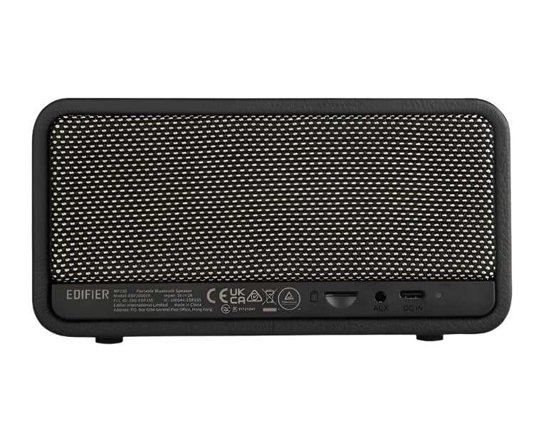 Buy Edifier MP230 Portable Retro Bluetooth Speaker - Black - MyDeal ...