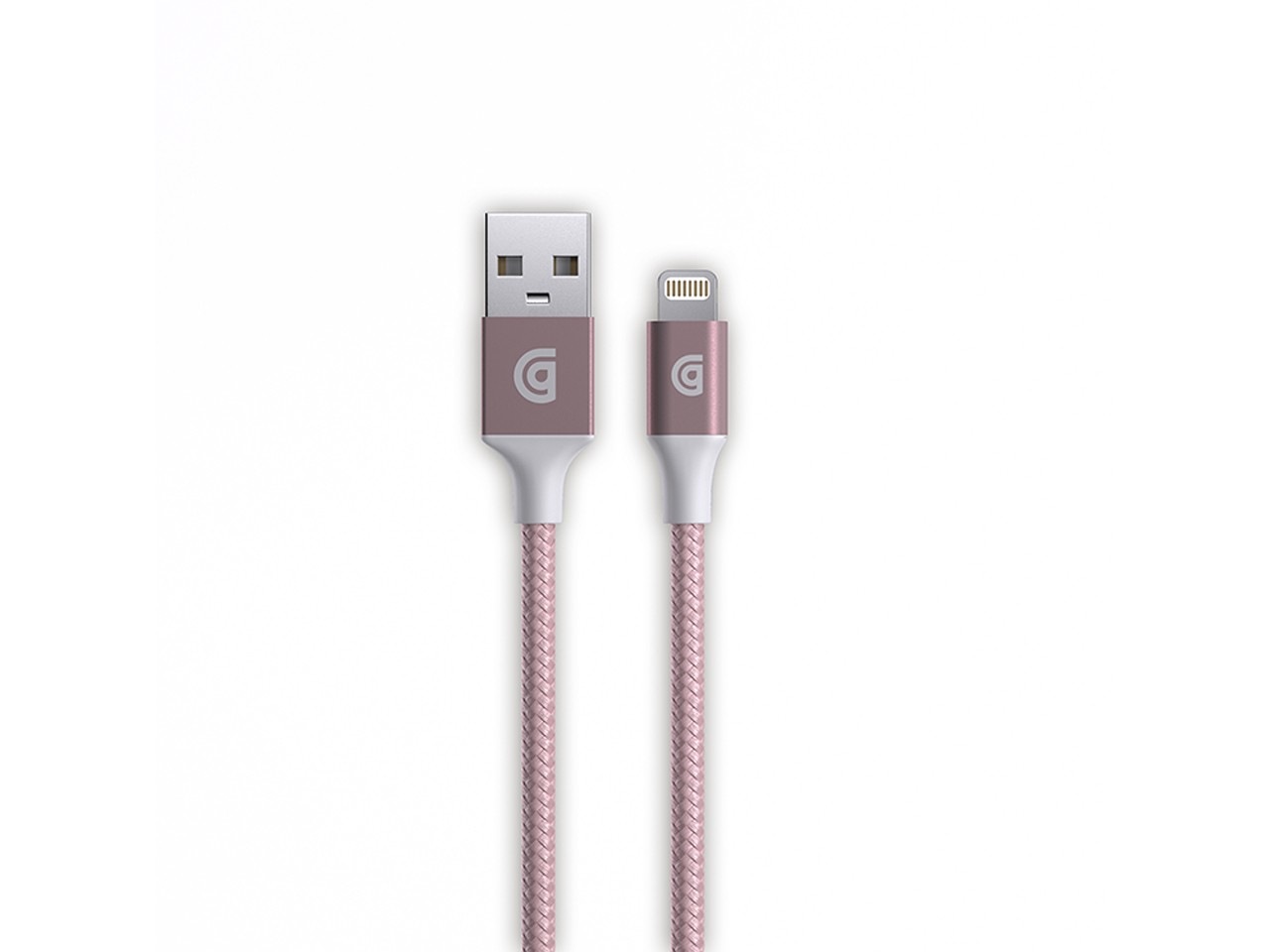 Buy Griffin USB-A to Lightning Cable Premium 5ft - Rose Gold - MyDeal ...
