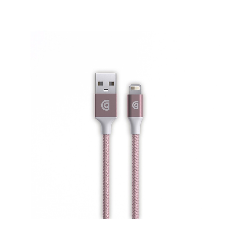 Buy Griffin USB-A to Lightning Cable Premium 5ft - Rose Gold - MyDeal