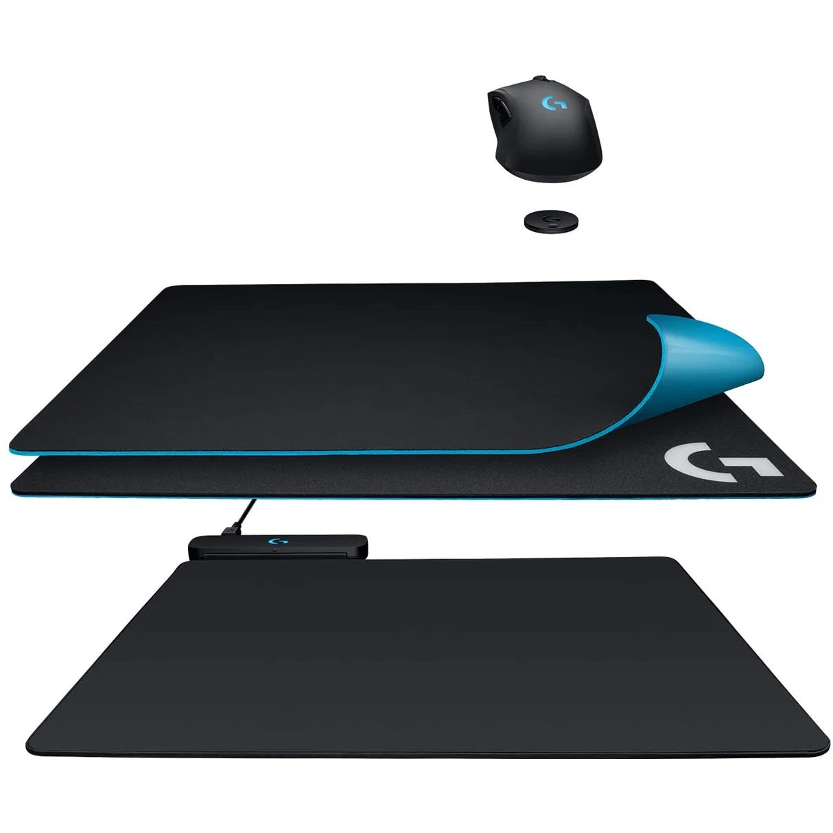 Buy Logitech G PowerPlay Wireless Charging Mouse w/ Mouse Pad - Black ...