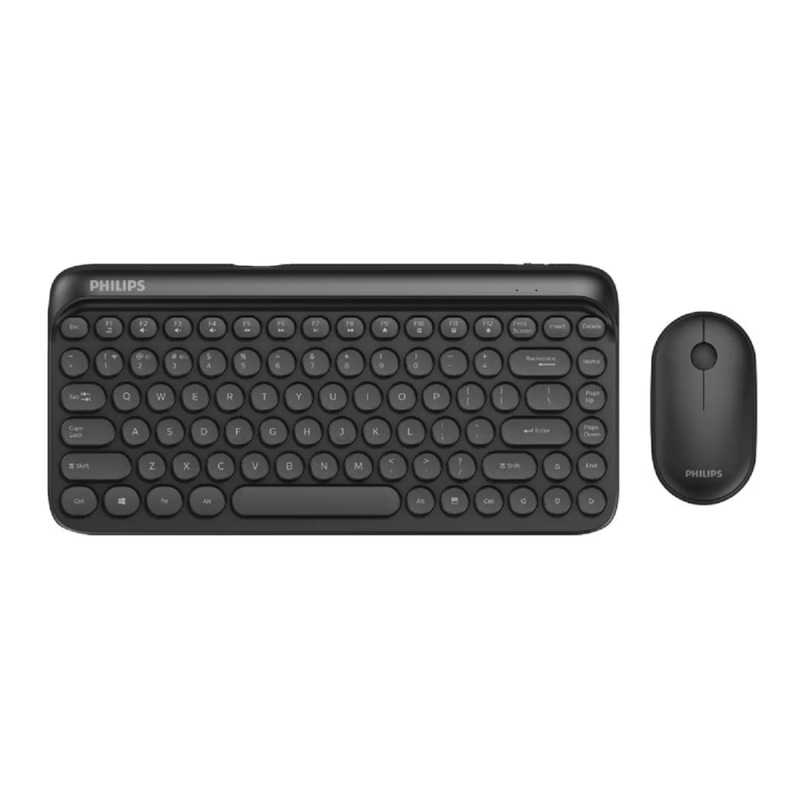 Buy Philips BT Keyboard and Mouse - Black - MyDeal