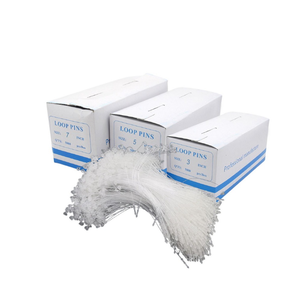 Buy 2000X 3" Loop Lock Pins Garment Snap Price Tag Tagging Retail Label ...