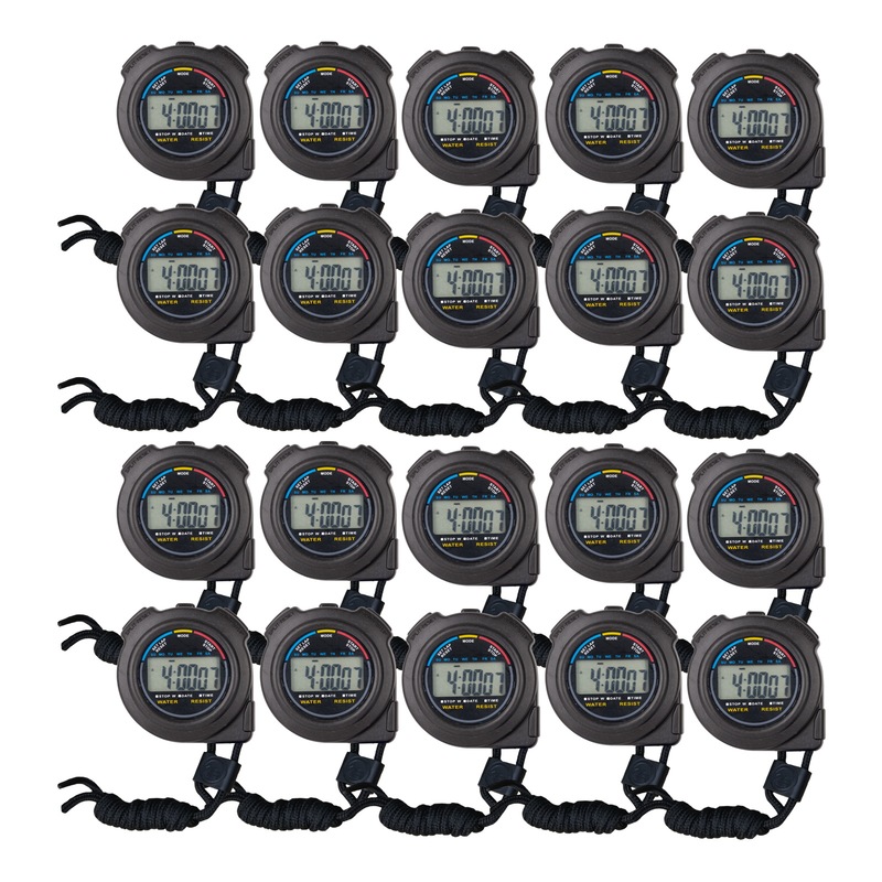 Buy 20x Stop Watch Digital Handheld Multi-Function Professional ...