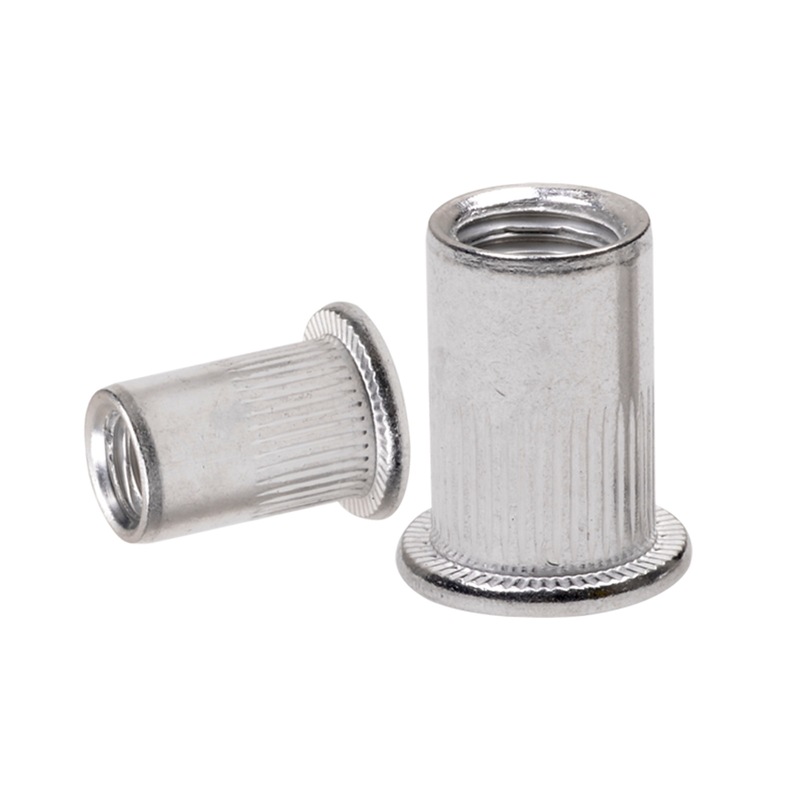 Buy M10 Rivet Nuts Metric Nutserts, Aluminum, Nut Bolt Flange Blind Head Threaded Rivetnut ...