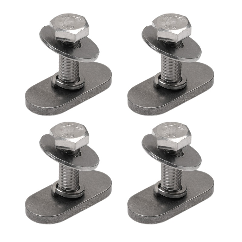 Buy Slot Channel Nuts 3mm, M6 x20mm Bolt kit 16pcs,304 Stainless Steel, for Rhino Pioneer ...