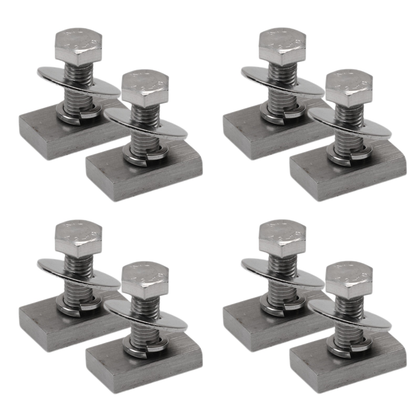 Buy Slot Channel Nuts 8mm, M8 x30mm Bolt Kit 32pcs,304 Stainless Steel ...