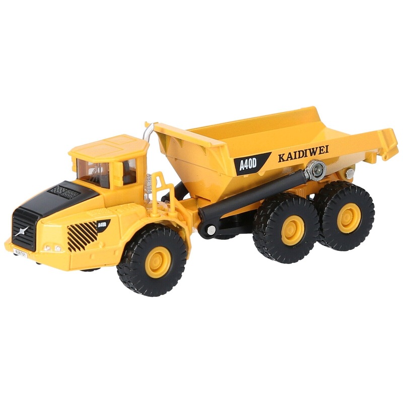 Buy Die Cast Dump Truck 1:87 Scale Heavy Construction Mining Vehicle 3D ...