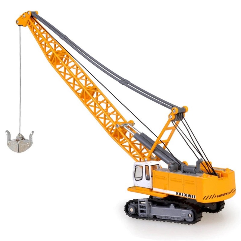 Buy Die Cast Tower Cable Excavator 1:87 Scale Heavy Construction ...