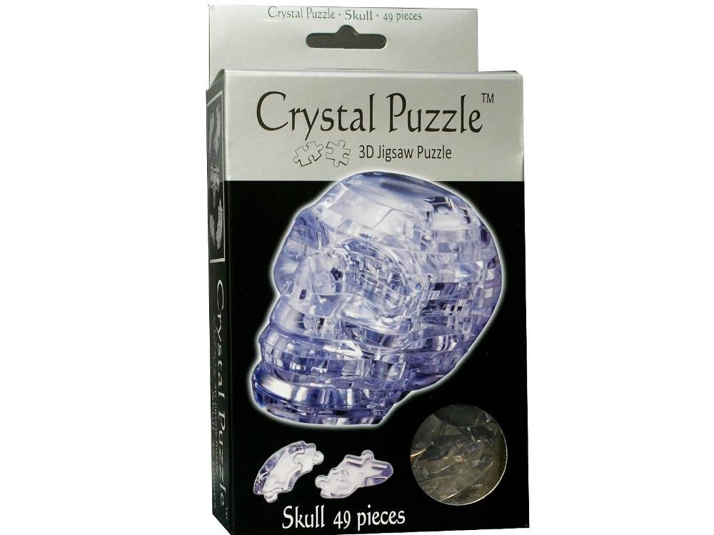 Buy 3D Clear Skull Crystal Puzzle - MyDeal Australia