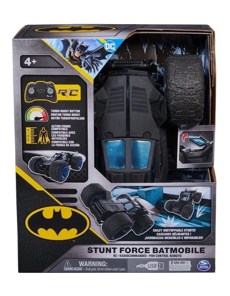 Buy Batman Radio Control Stunt Force Batmobile - MyDeal Australia