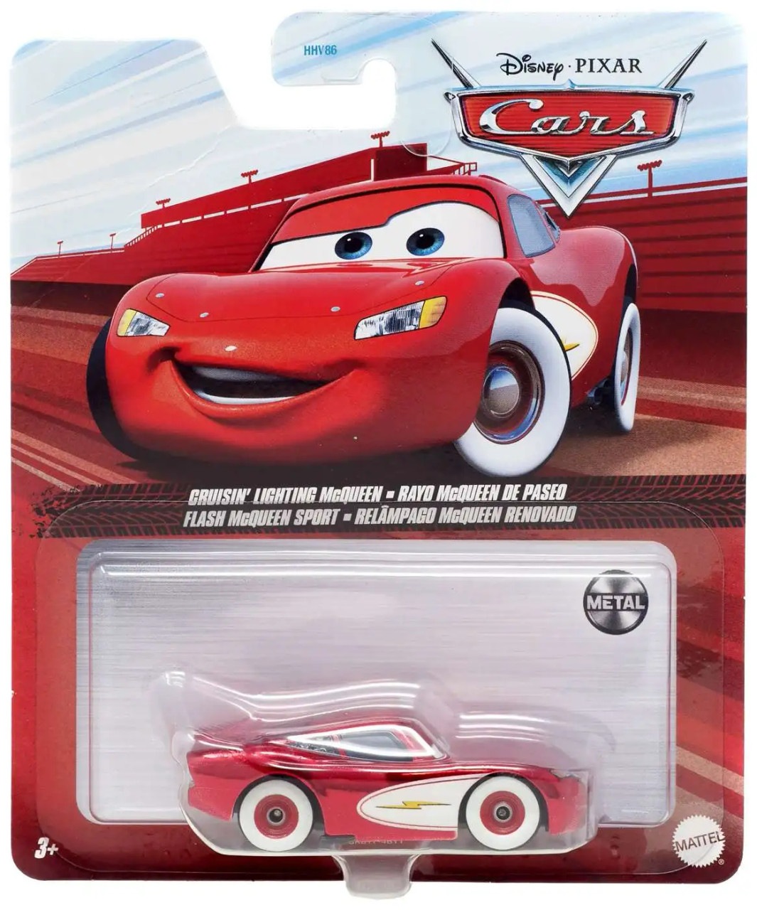 Buy Cars - Cruisin Lightning McQueen (Metal) - MyDeal Australia