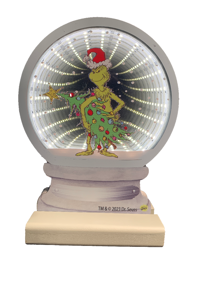 Buy Dr Seuss 20cm Infinity Snow Globe Grinch and Tree - MyDeal Australia
