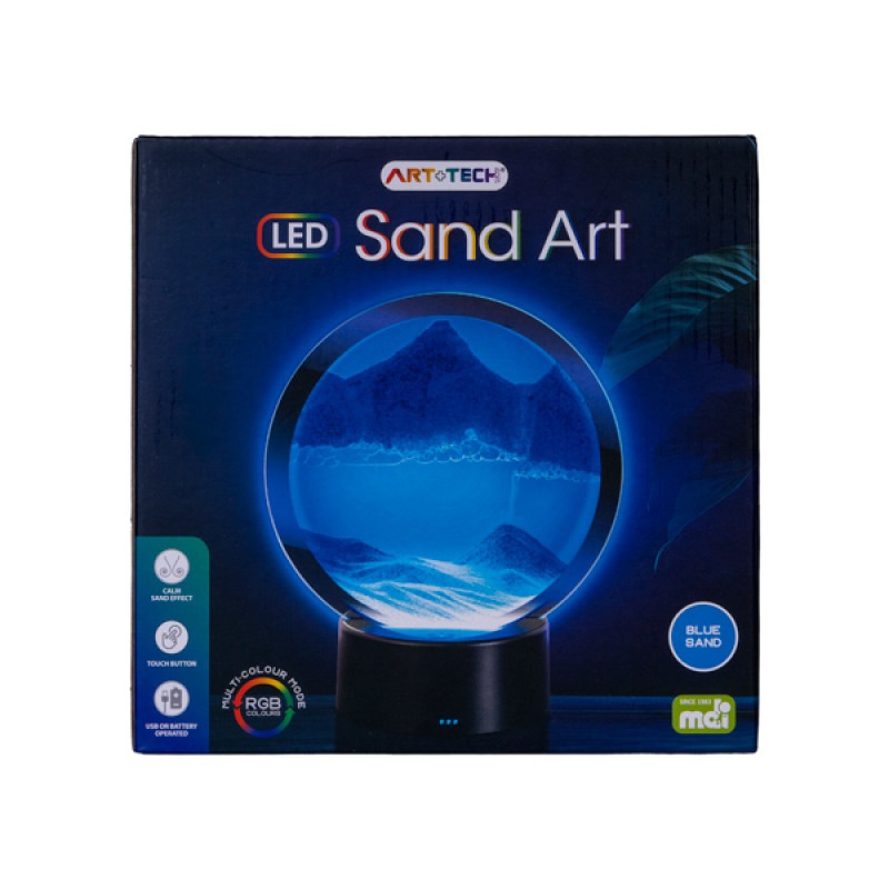 Buy LED Sand Art Blue - MyDeal