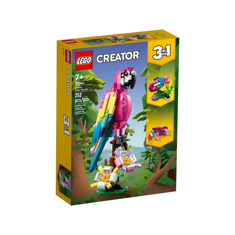 Buy Lego Creator - Exotic Pink Parrot - MyDeal