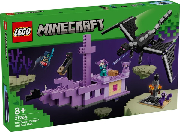 Buy Lego Minecraft - The Ender Dragon and End Ship - MyDeal Australia