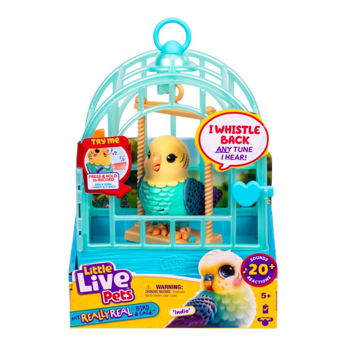 Buy Little Live Pets My Really Real Bird - Indie - MyDeal Australia