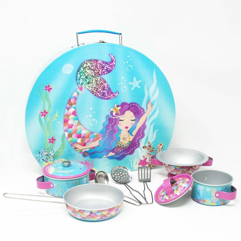 Buy Rainbow Mermaid Cooking Set in Carry Case - MyDeal