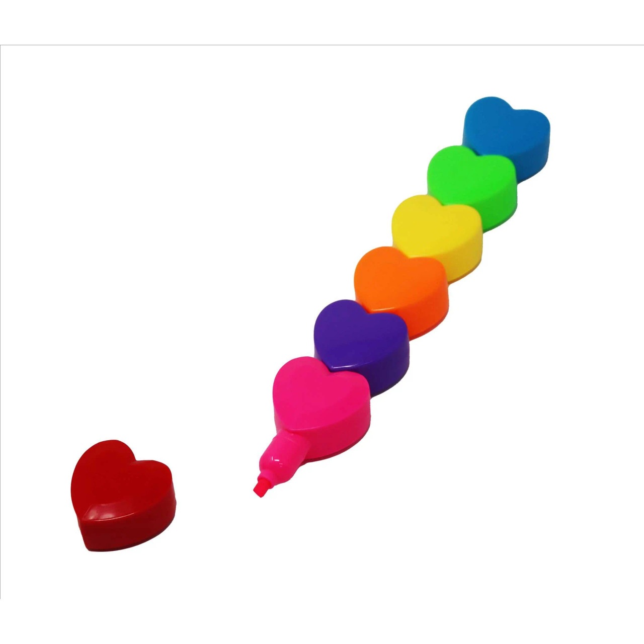 Buy Rainbow Stackable Highlighters - MyDeal Australia