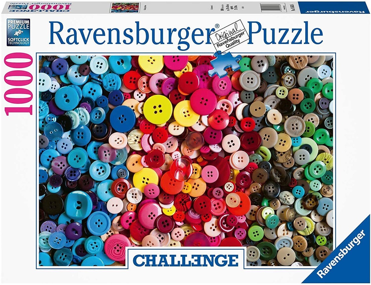 Buy Ravensburger - Challenge Buttons Puzzle 1000 Piece - MyDeal Australia