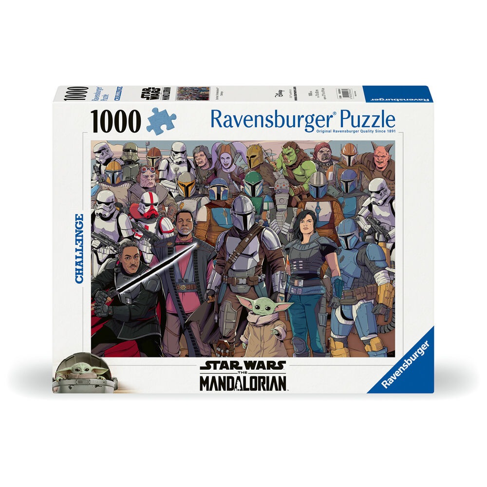 Buy Ravensburger - Disney Star Wars Baby Yoda Puzzle 1000 Piece ...