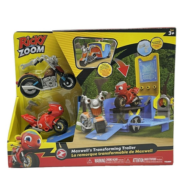 Buy Ricky Zoom Maxwell Transforming Trailer - MyDeal Australia
