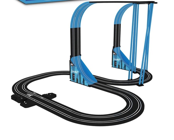 Buy Rusco Racing Sky Racer Slot Car Set with Bugatti & Audi R8 - MyDeal ...