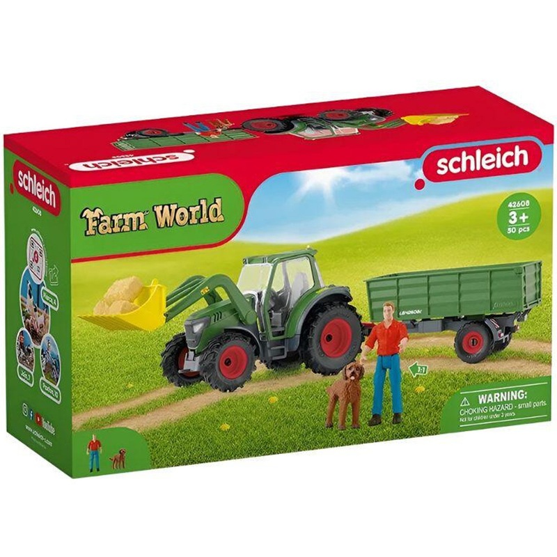 Buy Schleich - Tractor with Trailer - MyDeal