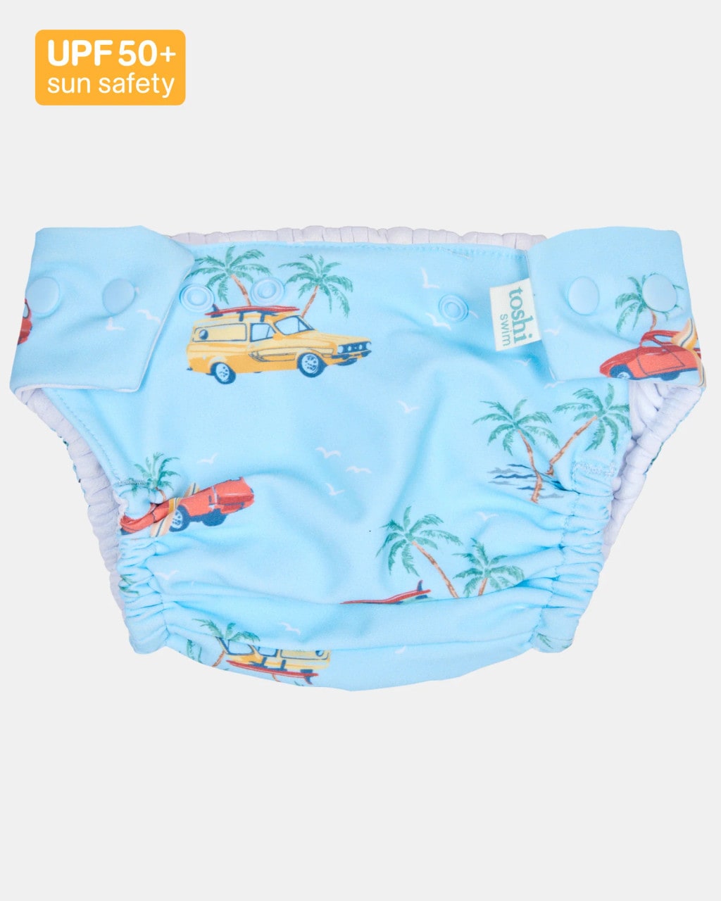 Buy Toshi Swim Nappy Paradise - Swell Seekers Sky 1-2 - MyDeal Australia