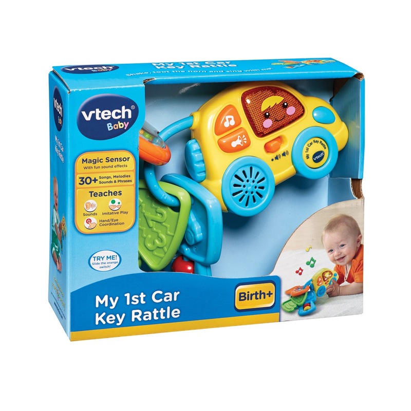 Buy Vtech - My First Car Key Rattle - MyDeal
